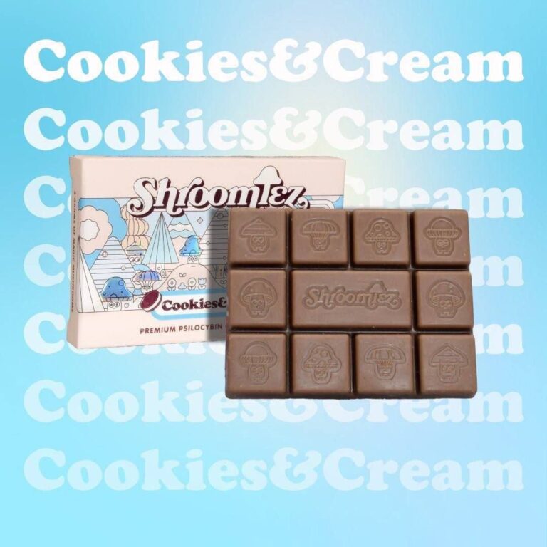 Cookies & Cream Milk Chocolate Bar - Official Shroomiez Store